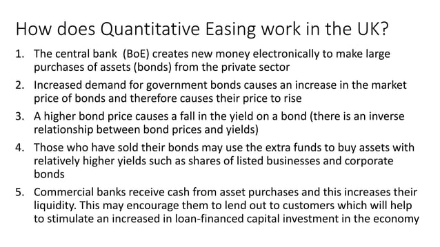 Quantitative Easing | PPTX