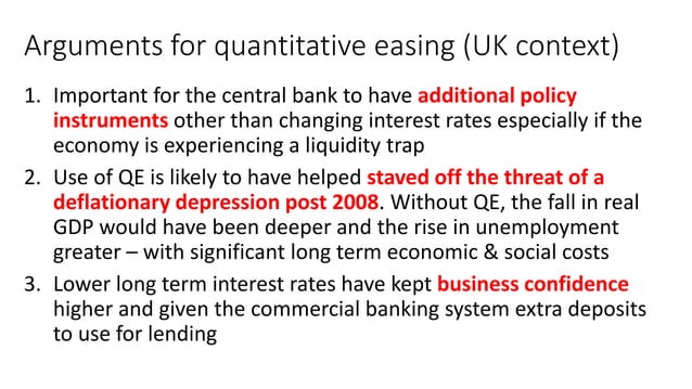 Quantitative Easing | PPTX