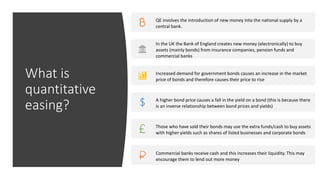 Quantitative easing advantages_disadvantages | PPTX