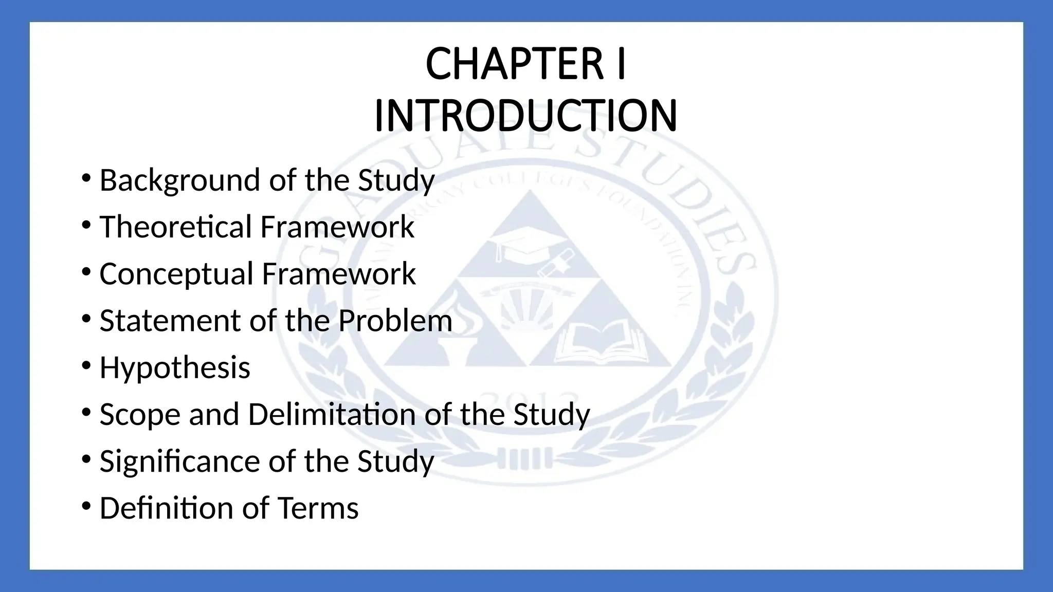 QUANTITATIVE FORMAT for research presentation | PPTX