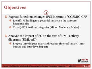 Quantitative functional change impact analysis in activity diagrams a ...