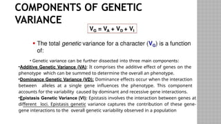 Quantitative Genetics: Decoding the Complexity of Traits | PPT