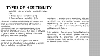 Quantitative Genetics: Decoding the Complexity of Traits | PPT