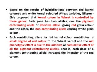 QUANTITATIVE INHERITANCE SMG | PPTX