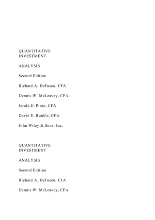 QUANTITATIVEINVESTMENTANALYSISSecond Edition.docx