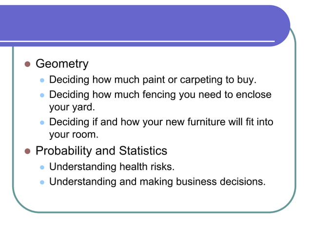 Quantitative learning | PPT