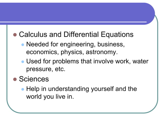 Quantitative learning | PPT