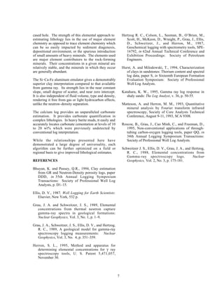 Quantitative lithology an application for open and cased h | PDF