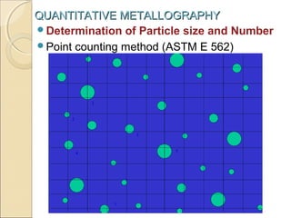 Quantitative metallography | PPT