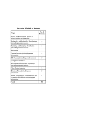 Quantitative methods | PDF