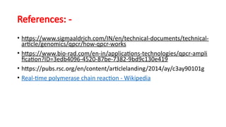 Quantitative Polymerise chain reaction(q-PCR).pptx