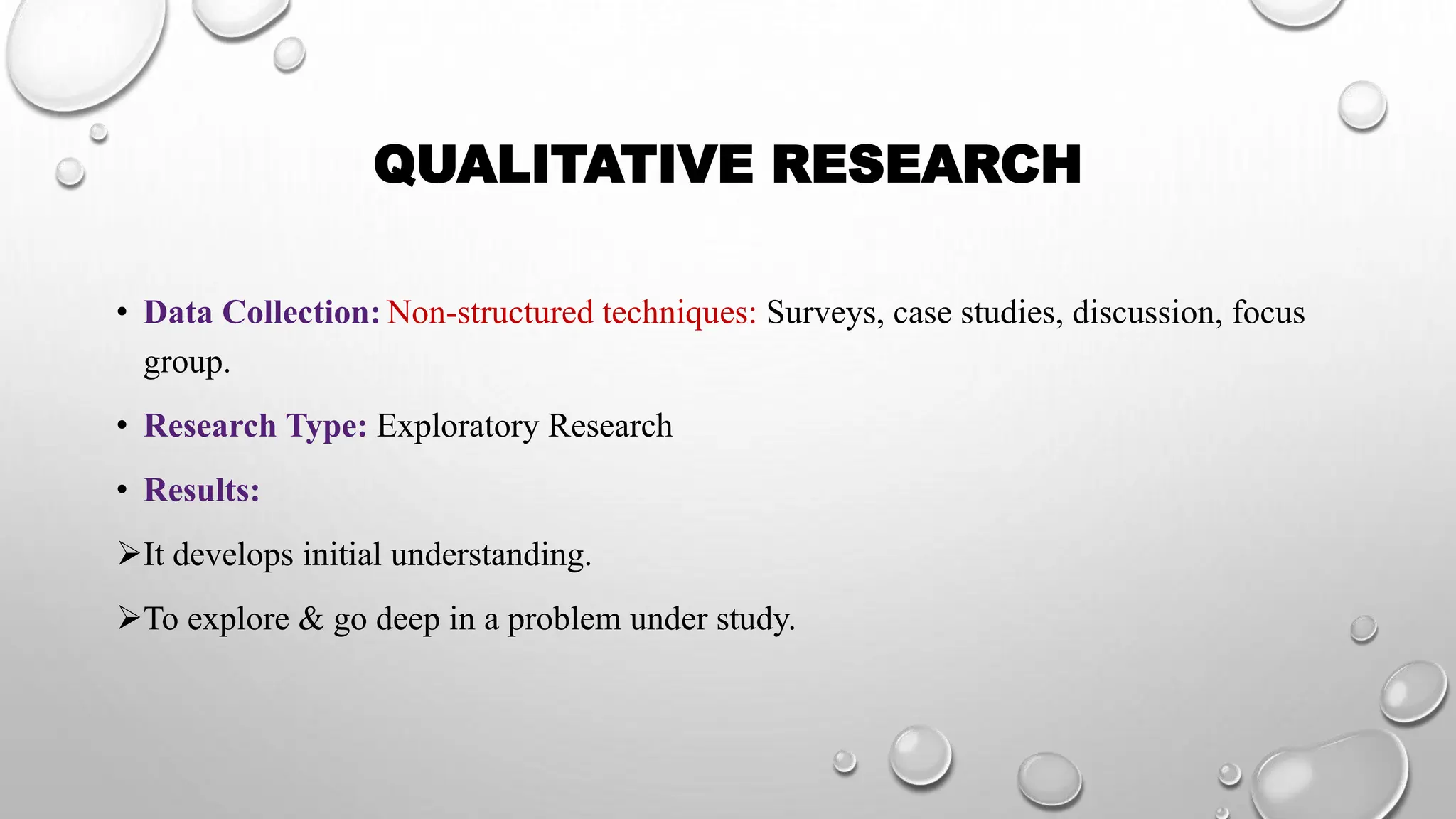 Quantitative & Qualitative Research | PPTX