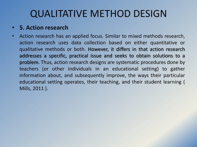 Quantitative, qualitive and mixed research designs | PPTX