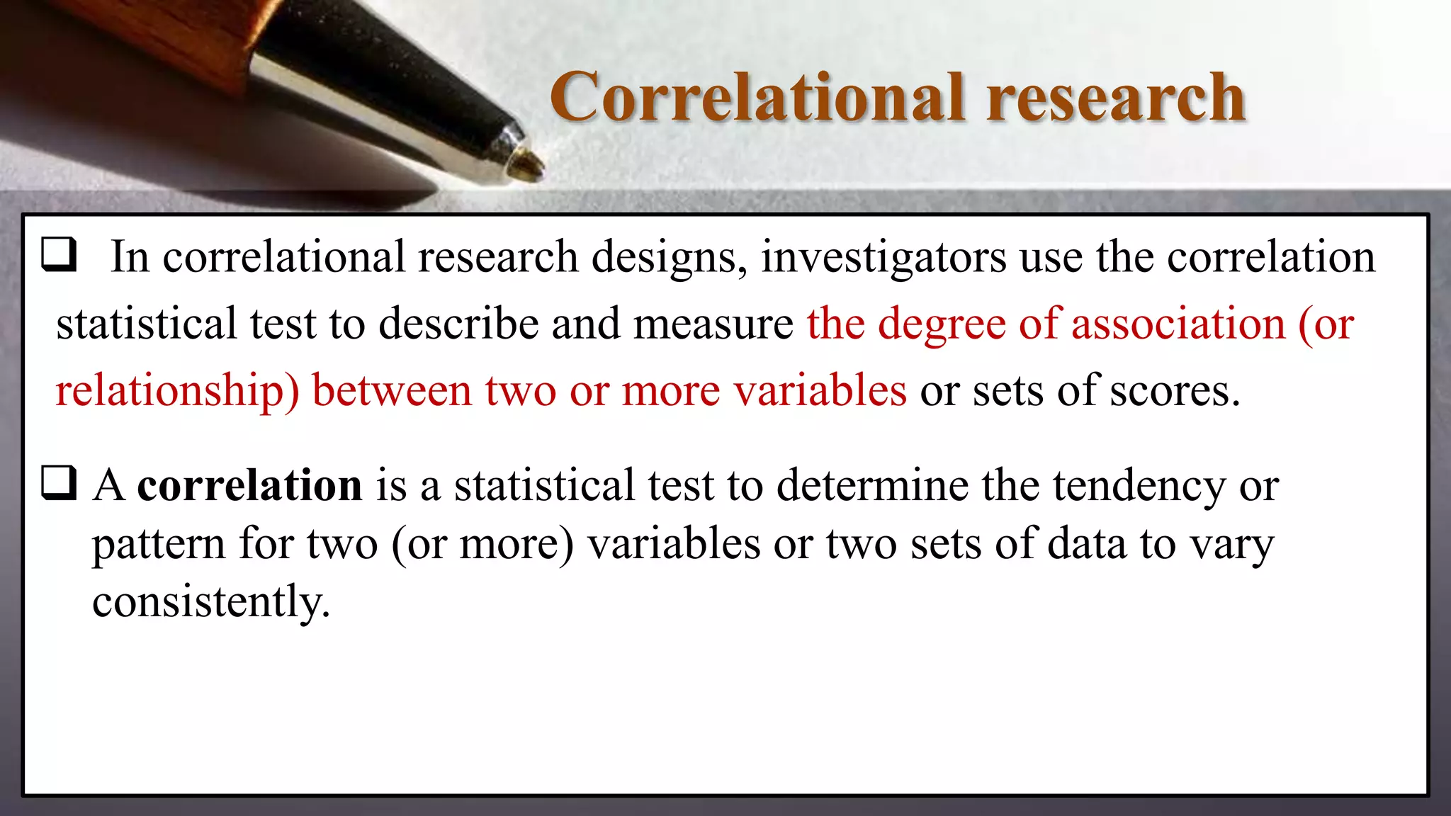 Quantitative research design | PPTX