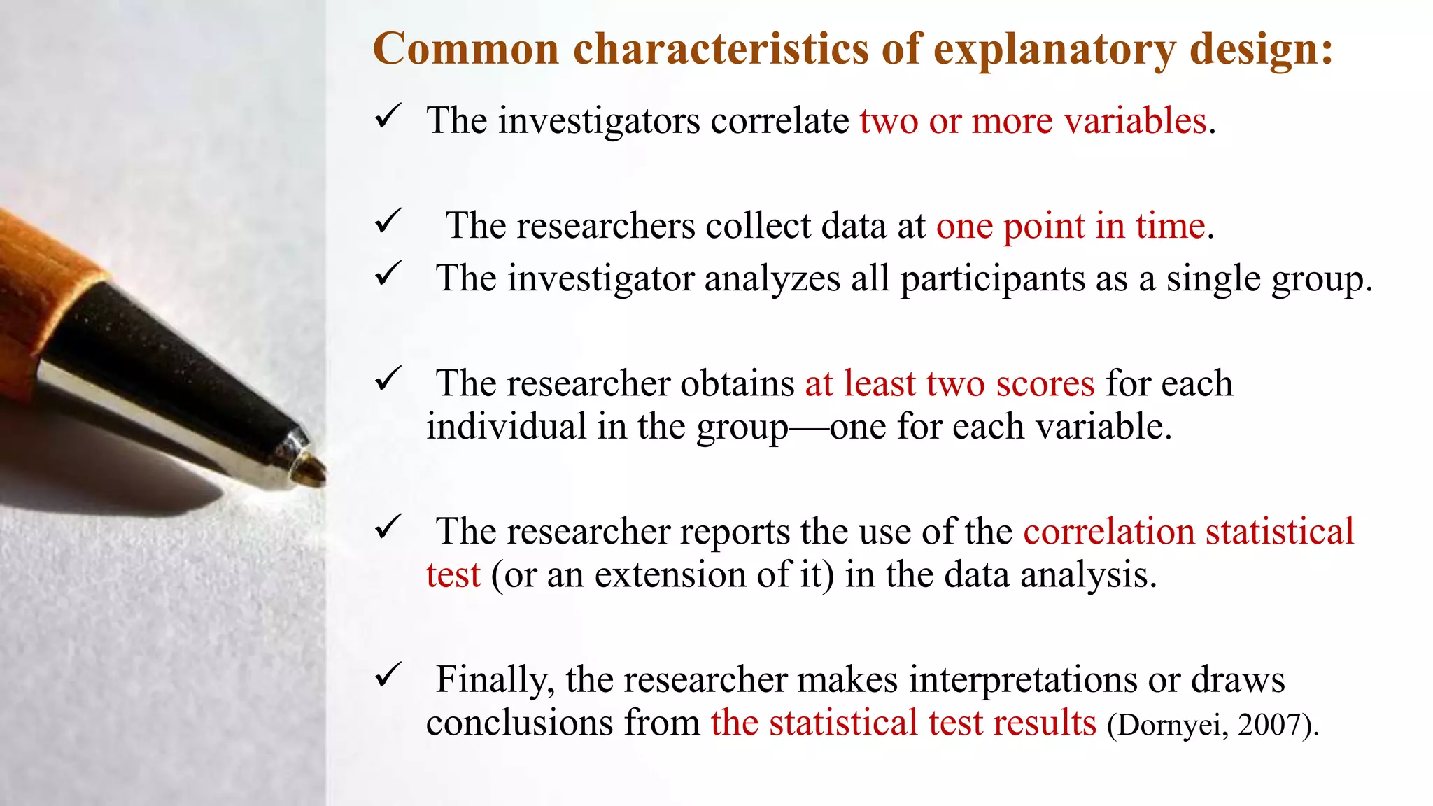 Quantitative research design | PPTX