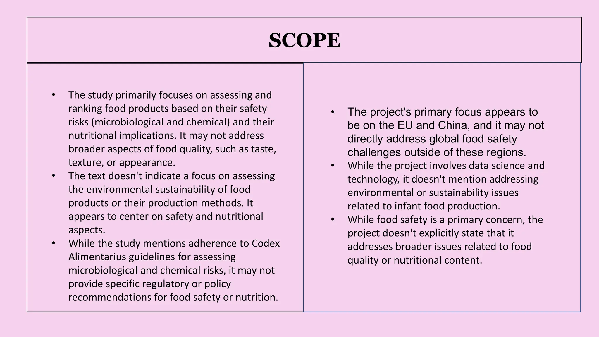 QUANTITATIVE REASONING CASE STUDY COMPARISON | PPT