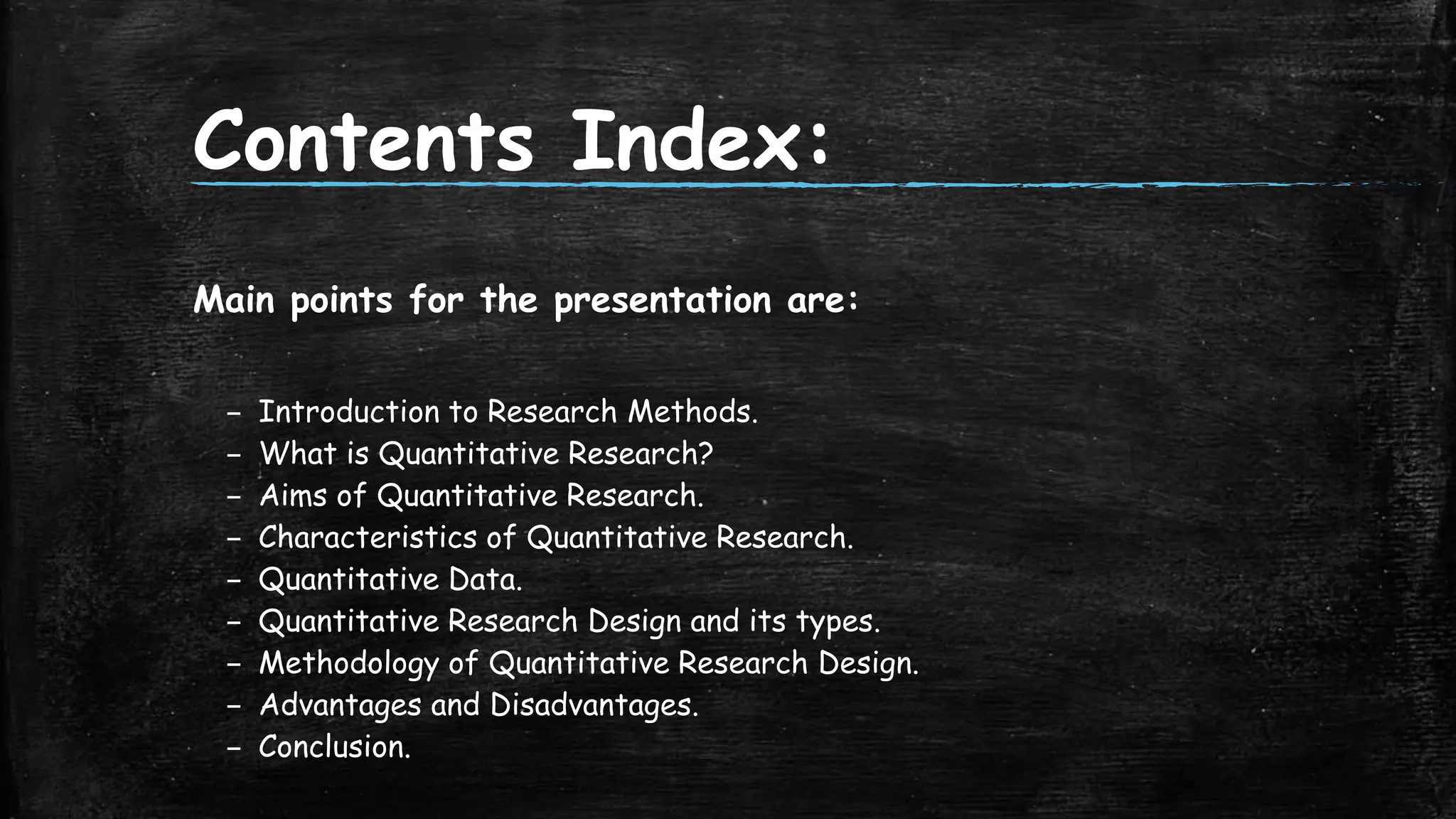 Quantitative research | PPTX