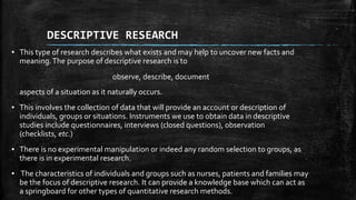Quantitative research | PPTX
