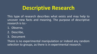 Quantitative research | PPTX