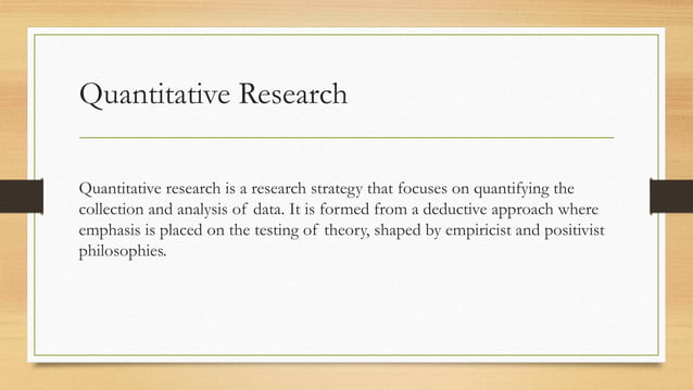 Quantitative Research.pdf | Undergraduate Education | College Education