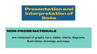 Data presentation and interpretation I Quantitative Research | PDF