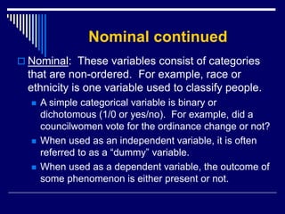 QUANTITATIVE RESEARCH DESIGN AND METHODS.ppt | Physics | Science