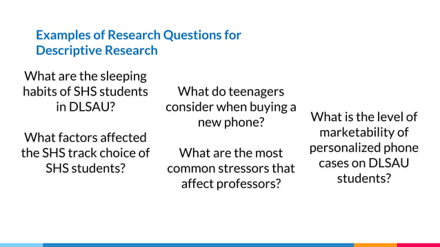 quantitative research designs - PR2 SHS1 | PPTX | Science