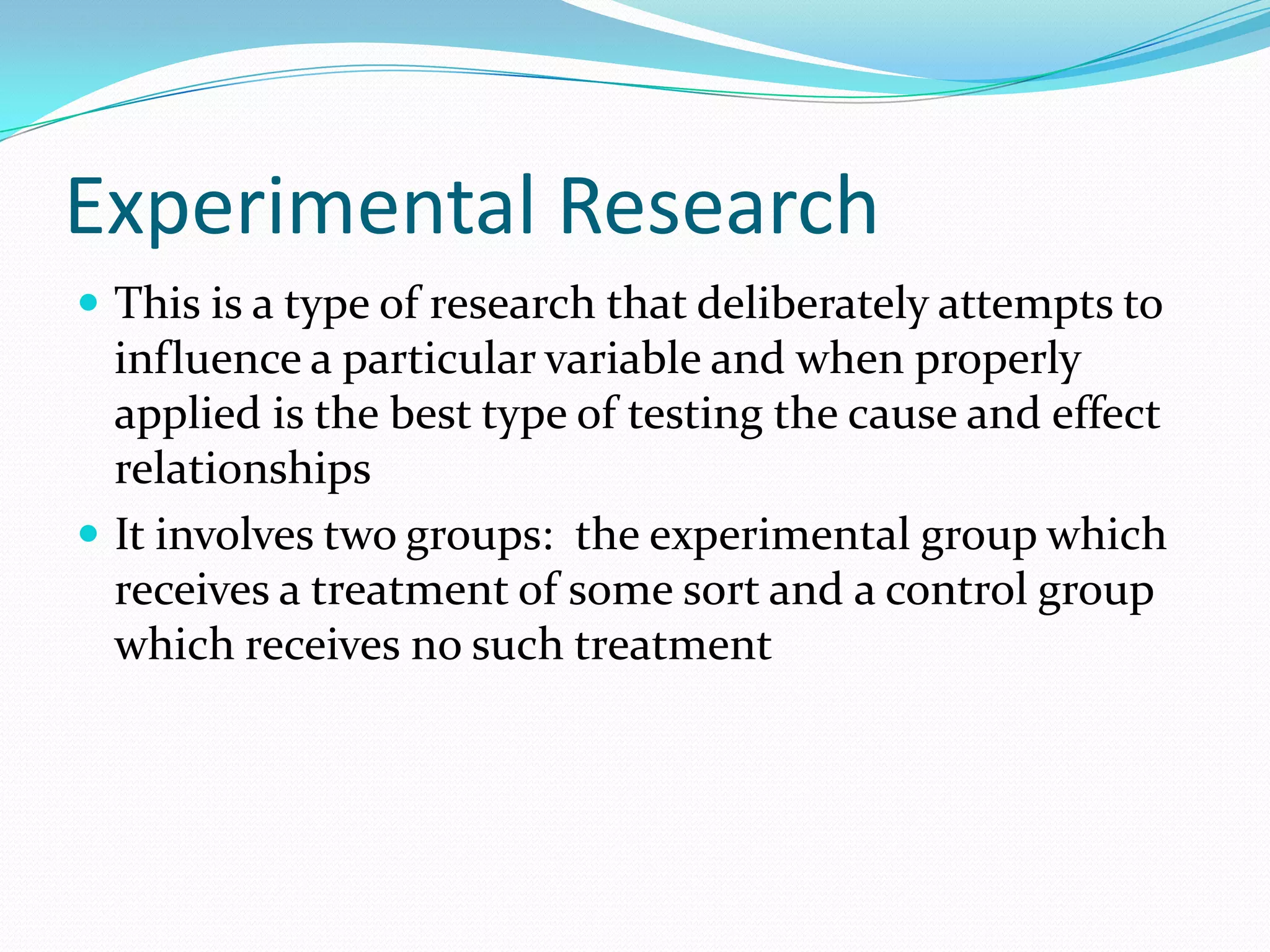 Quantitative research methodologies | PPTX