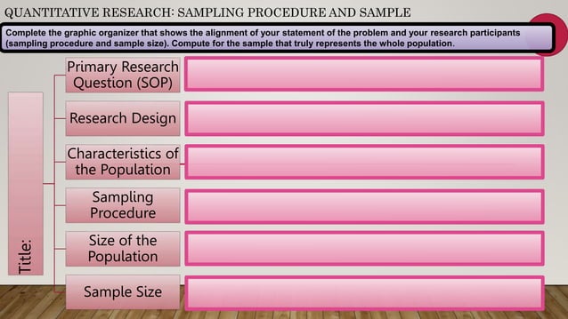 Quantitative Research template for reporting.pptx | Science