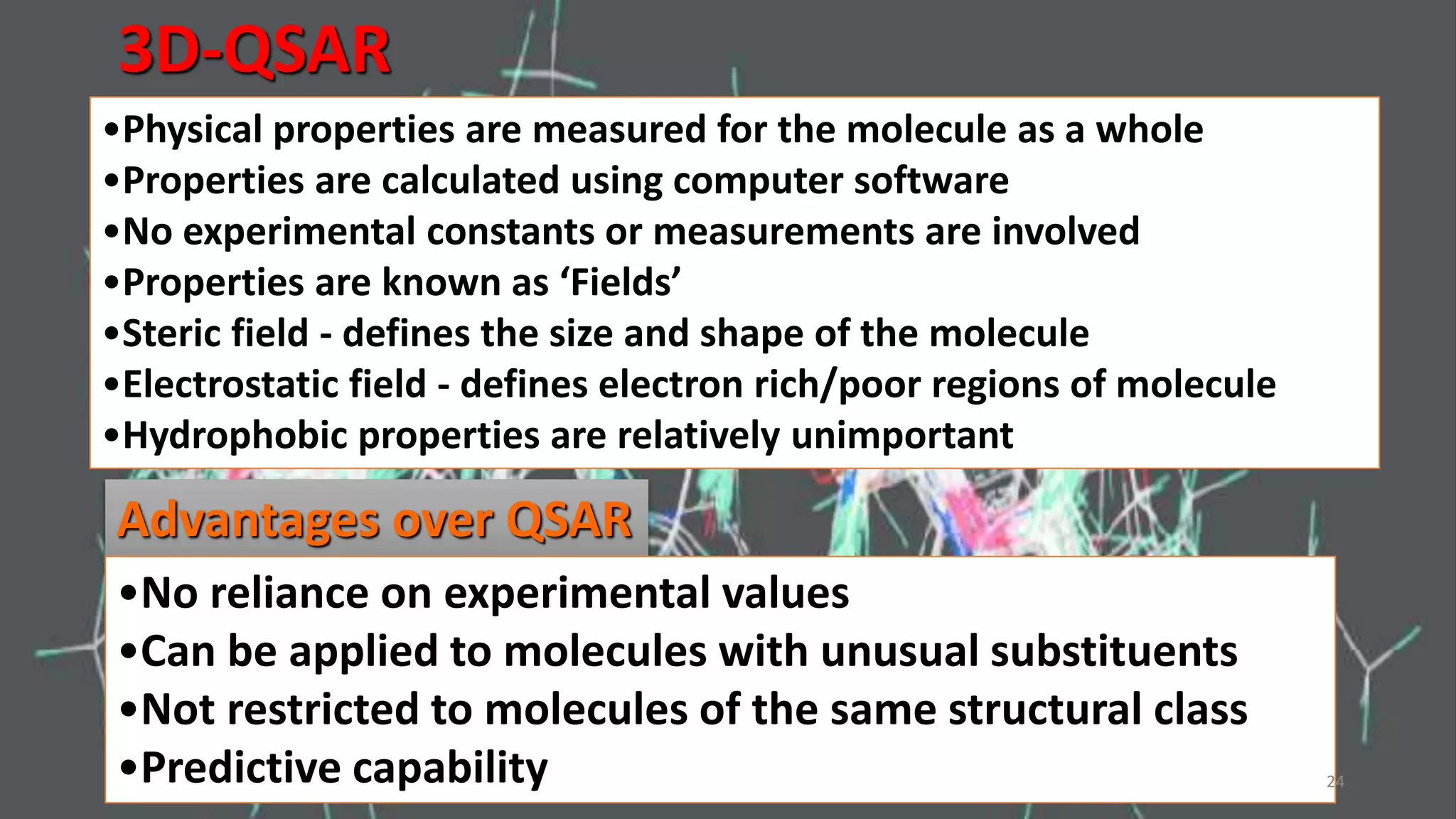 Quantitative structure - activity relationship (QSAR) | PPTX