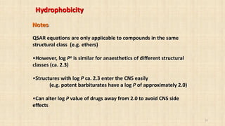 Quantitative structure - activity relationship (QSAR) | PPTX
