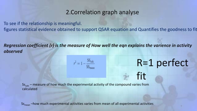 Quantitative structure - activity relationship (QSAR) | PPTX ...