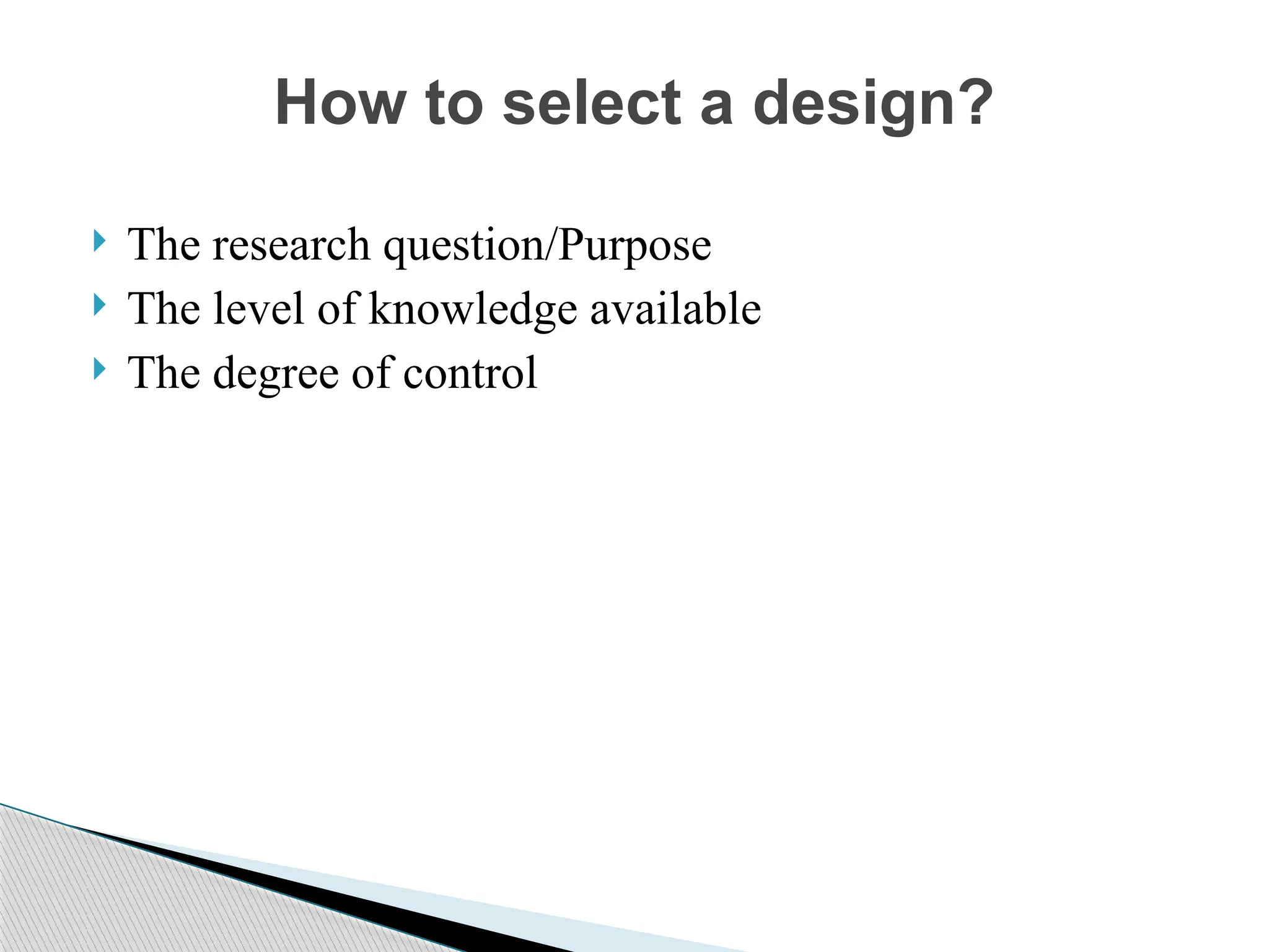 Quantitative study designs Post RN.----pptx | PPT