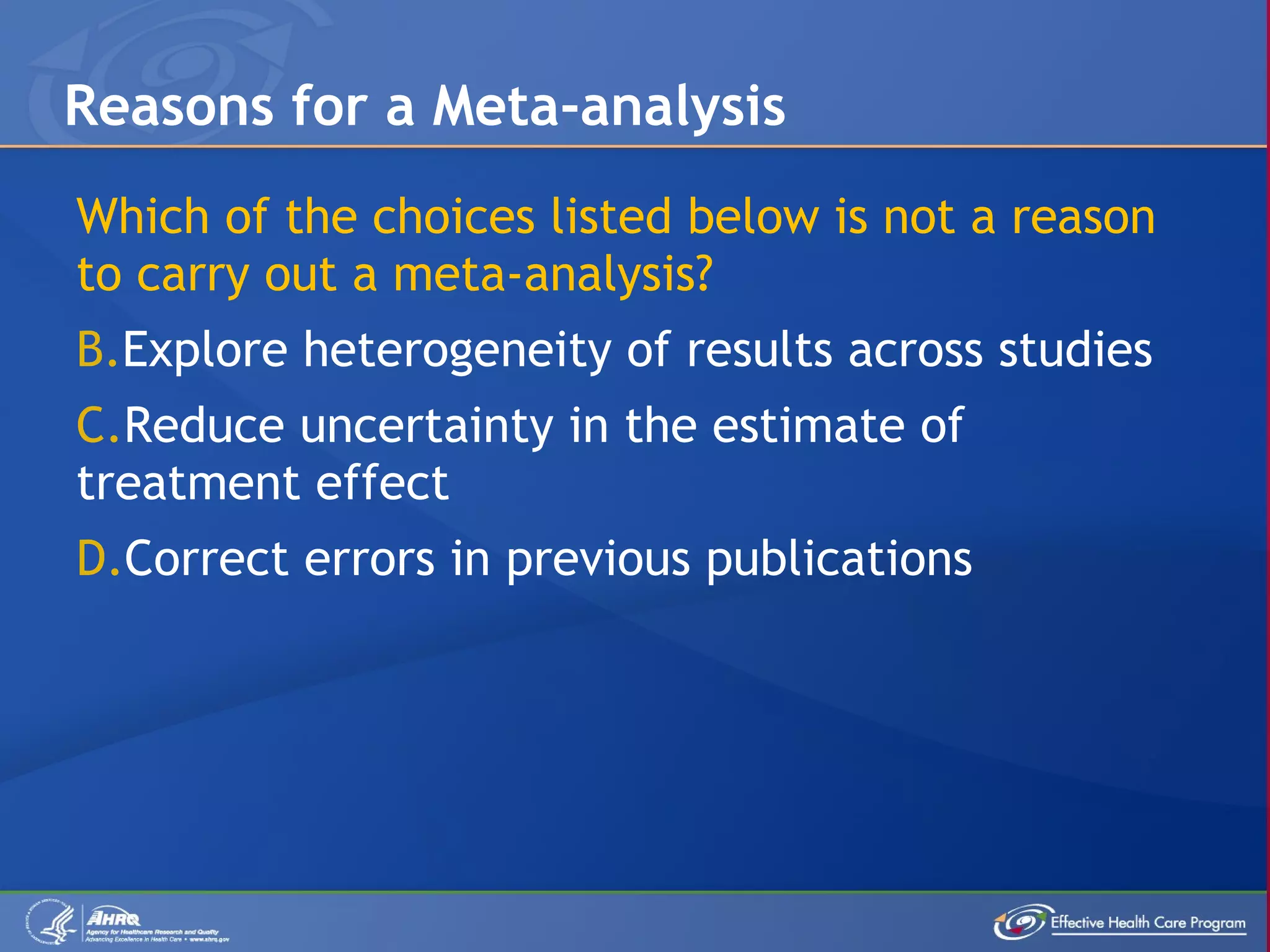 Quantitative Synthesis I Quiz | PPT