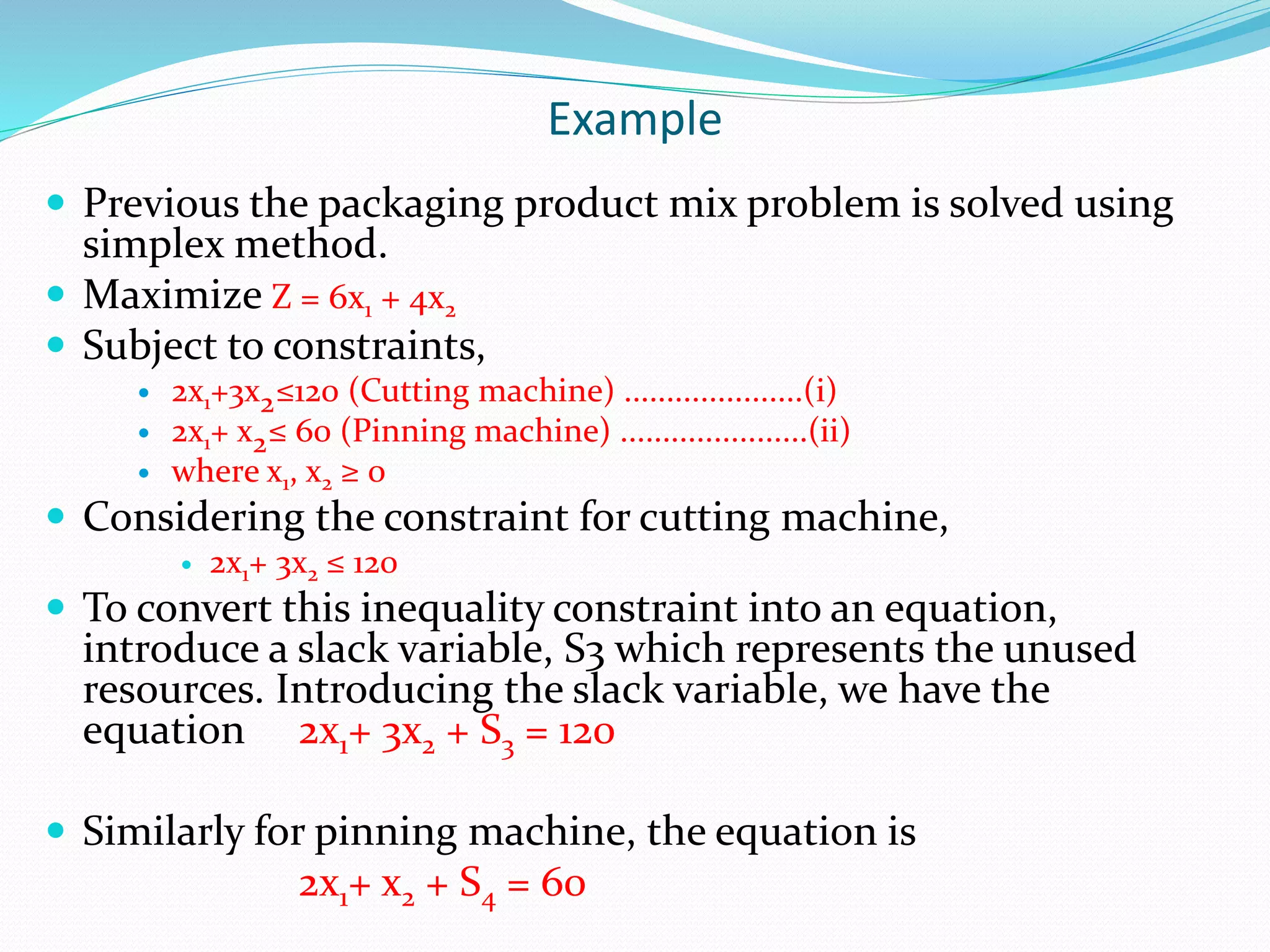 Quantitativetechniqueformanagerialdecisionlinearprogramming ...