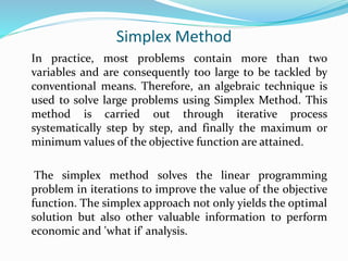 Quantitativetechniqueformanagerialdecisionlinearprogramming ...