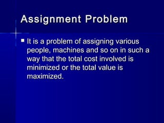 Quantitative techniques | PPT