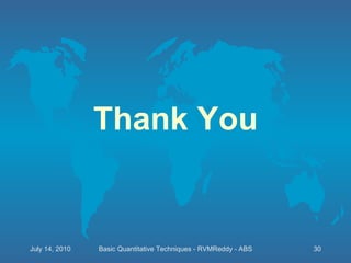 Quantitative techniques basics of mathematics permutations and combinations_part ii_30 pages | PPT