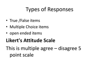 Quantitative techniques for psychology | PPTX