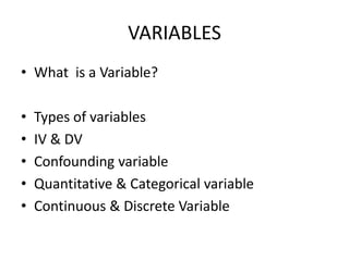 Quantitative techniques for psychology | PPTX