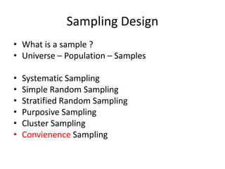Quantitative techniques for psychology | PPTX