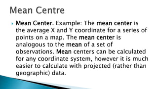Quantitative techniques in geography | PPTX