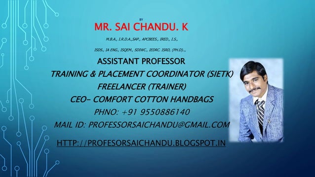 Quantitative techniques in MIS | PPTX