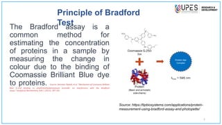 Quantitative test for Protein by Bradford Assay.pptx