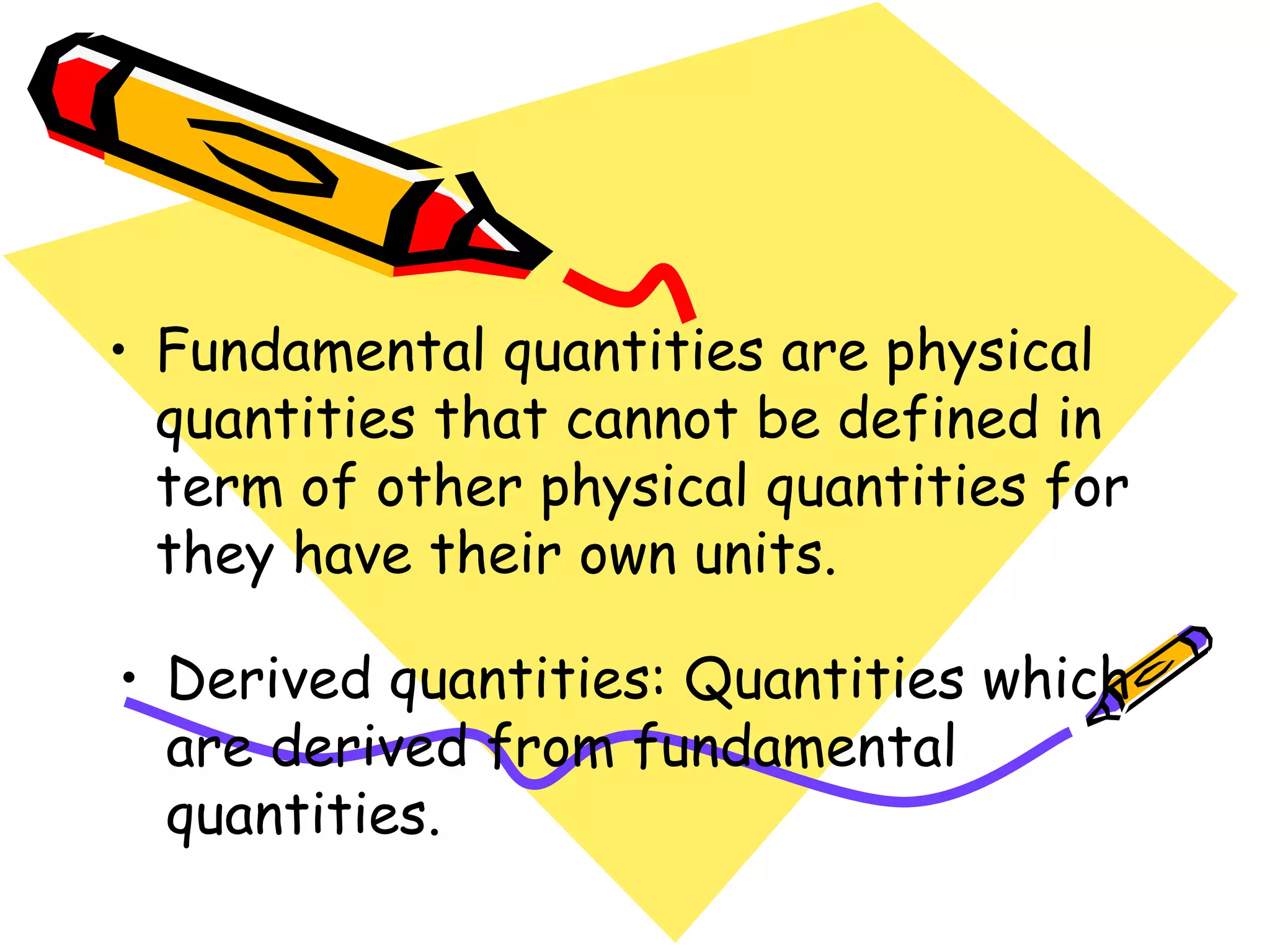 Quantities and unit | PPT