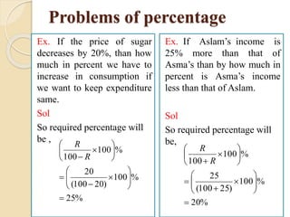 Percentage math basics | PPTX
