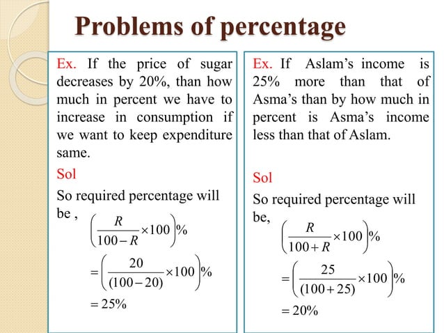 Percentage math basics | PPTX | Business | Business and Finance