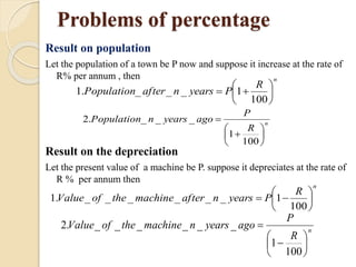 Percentage math basics | PPTX