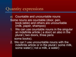 Quantity expressions | PPT
