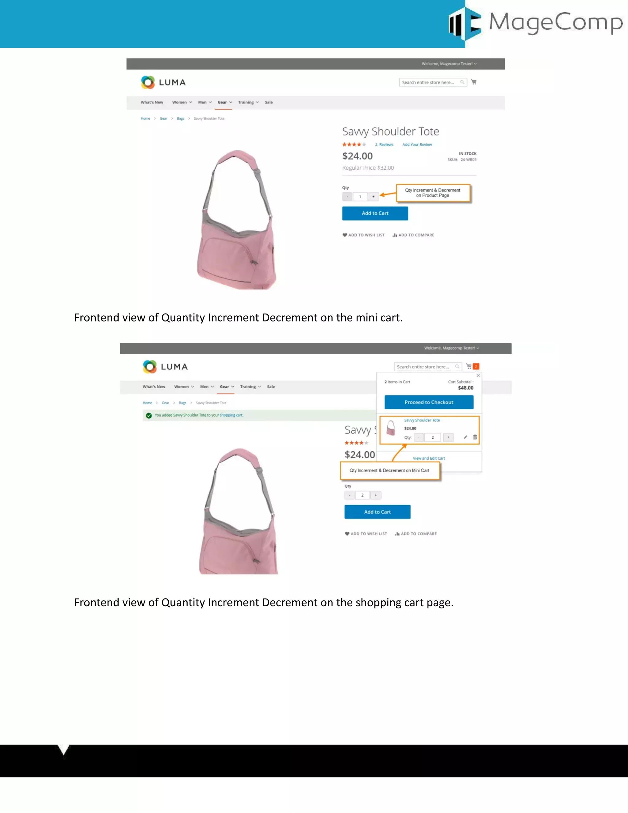 Magento 2 Quantity Increment Decrement | PDF | Shopping
